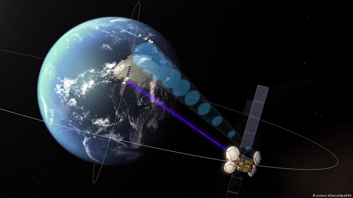 Europe launches start of space-based 'data highway'