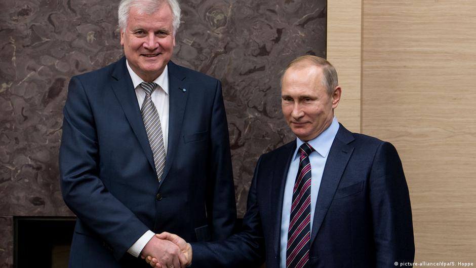 Seehofer calls for better German-Russian ties