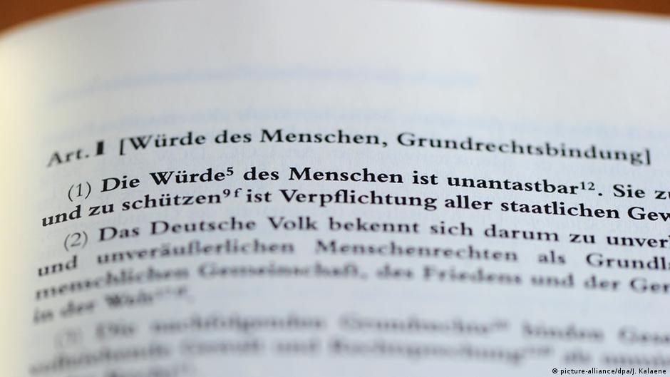 Germany's Basic Law marks 68 years – DW – 05/22/2017