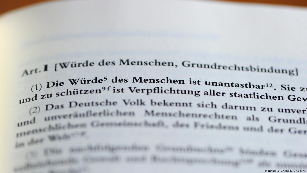 Germany's Basic Law marks 68 years – DW – 05/22/2017