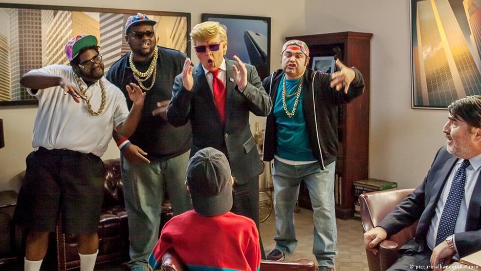 Johnny Depp transformed into Donald Trump for video spoof