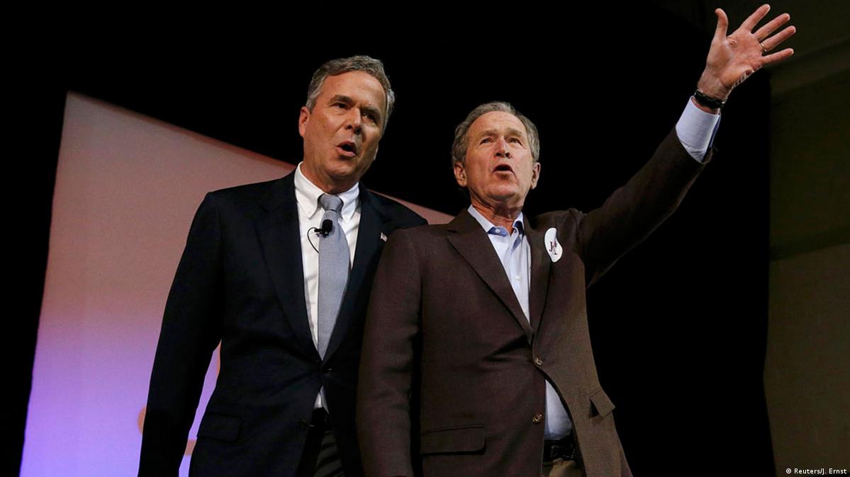George W. Bush entra em ação na campanha de Jeb – DW – 16/02/2016