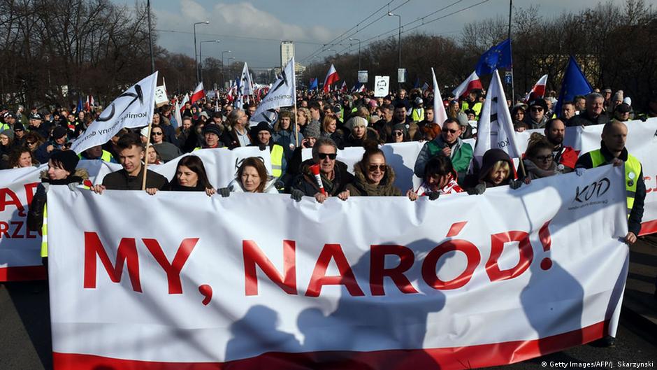 Thousands protest Polish government – DW – 02/28/2016