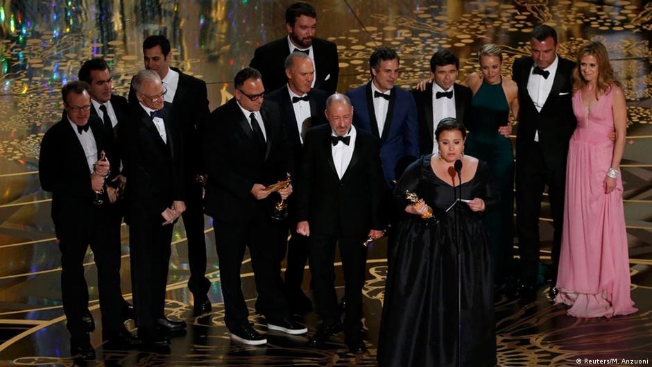 'Spotlight' wins best picture Oscar – DW – 02/29/2016