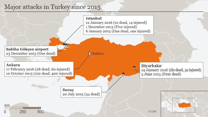 Deadly attack targets Turkish police station | News | DW | 04.03.2016