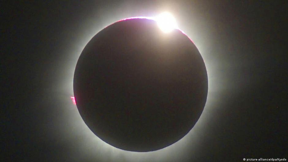 Why is it dangerous to look directly at a solar eclipse?