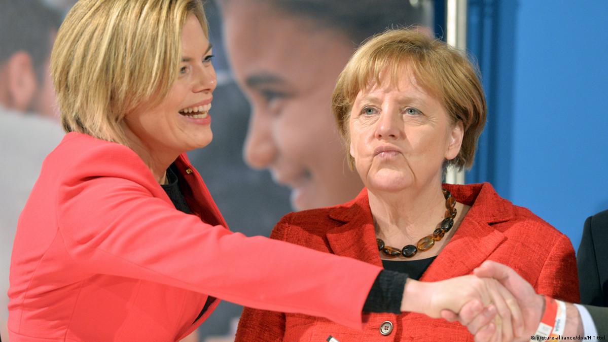 Klöckner and Merkel: beyond the politics – DW – 03/10/2016