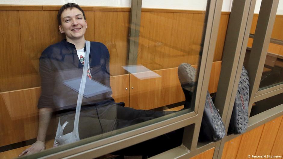 Russia convicts Ukrainian pilot
