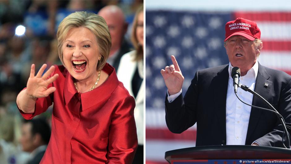 Trump and Clinton win big in primaries – DW – 04/27/2016