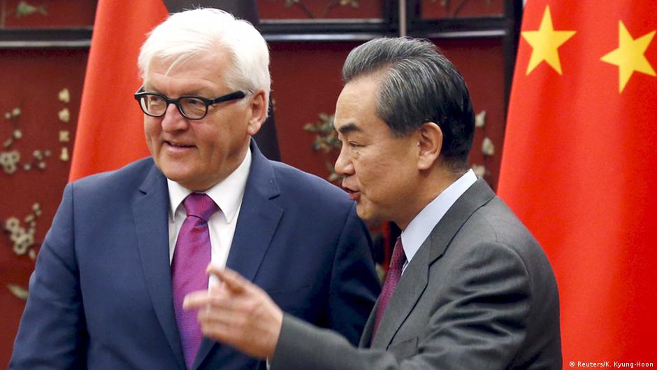 'Germany and China want stability in ME' – DW – 04/08/2016