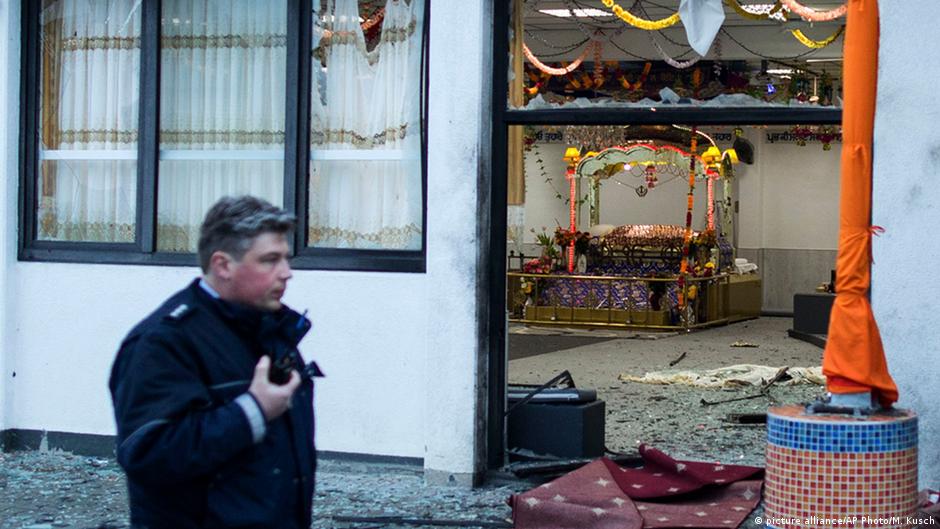 Bombing trial in Germany