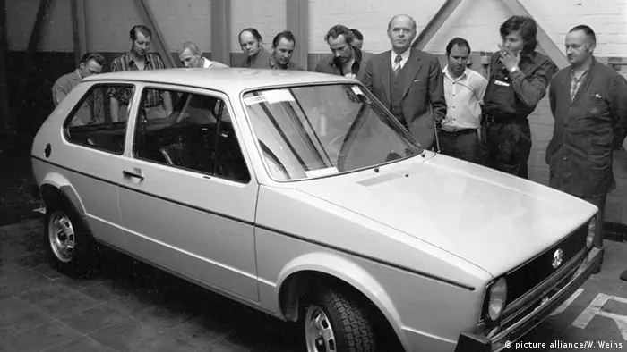 Volkswagen Golf first generation, Copyright: picture alliance/W. Weihs