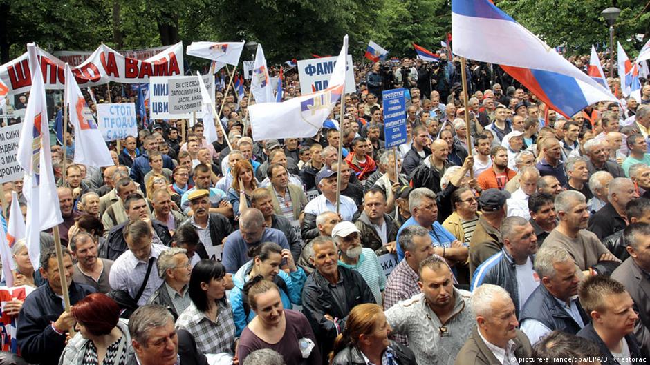 Bosnische Serben demonstrieren – DW – 14.05.2016