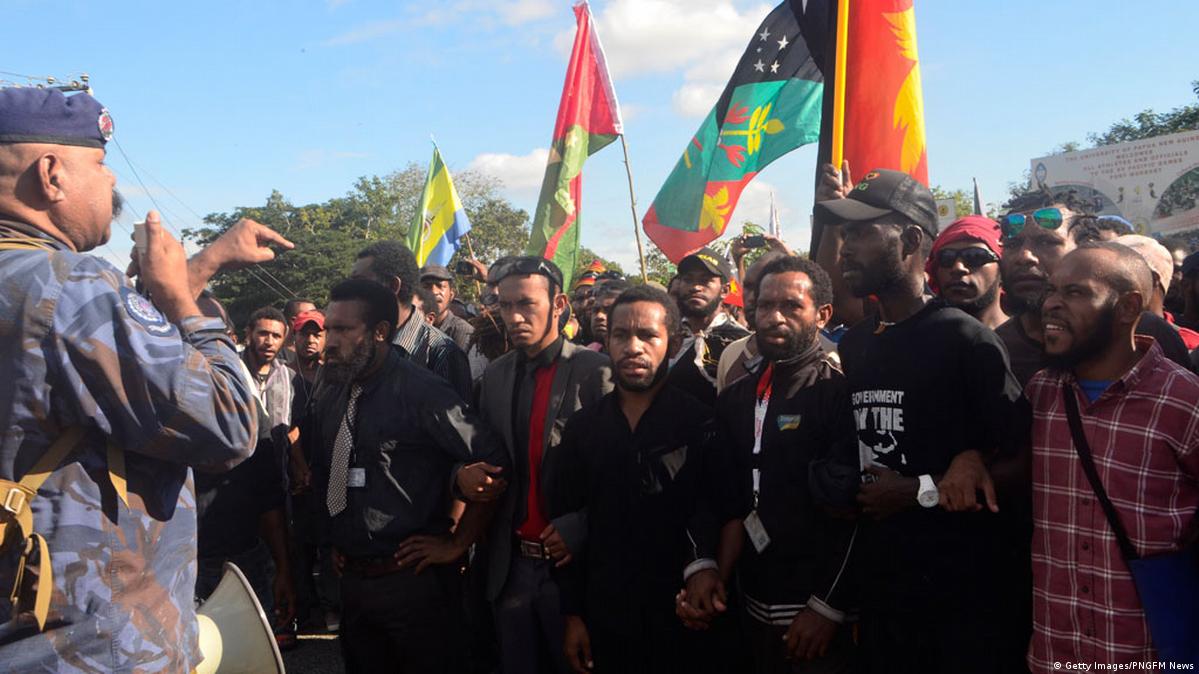 PNG protest response 'not encouraging'