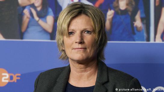 Germany's first female Euro announcer attacked online