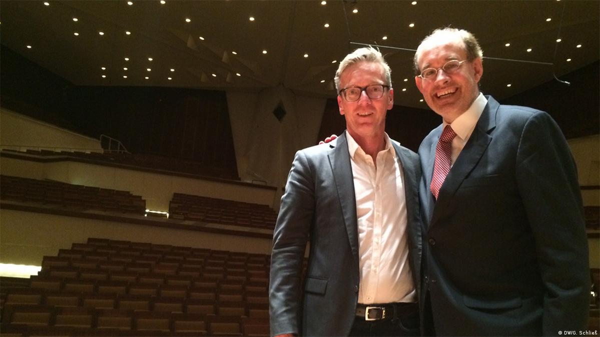 Backstage in the Berliner Philharmonie