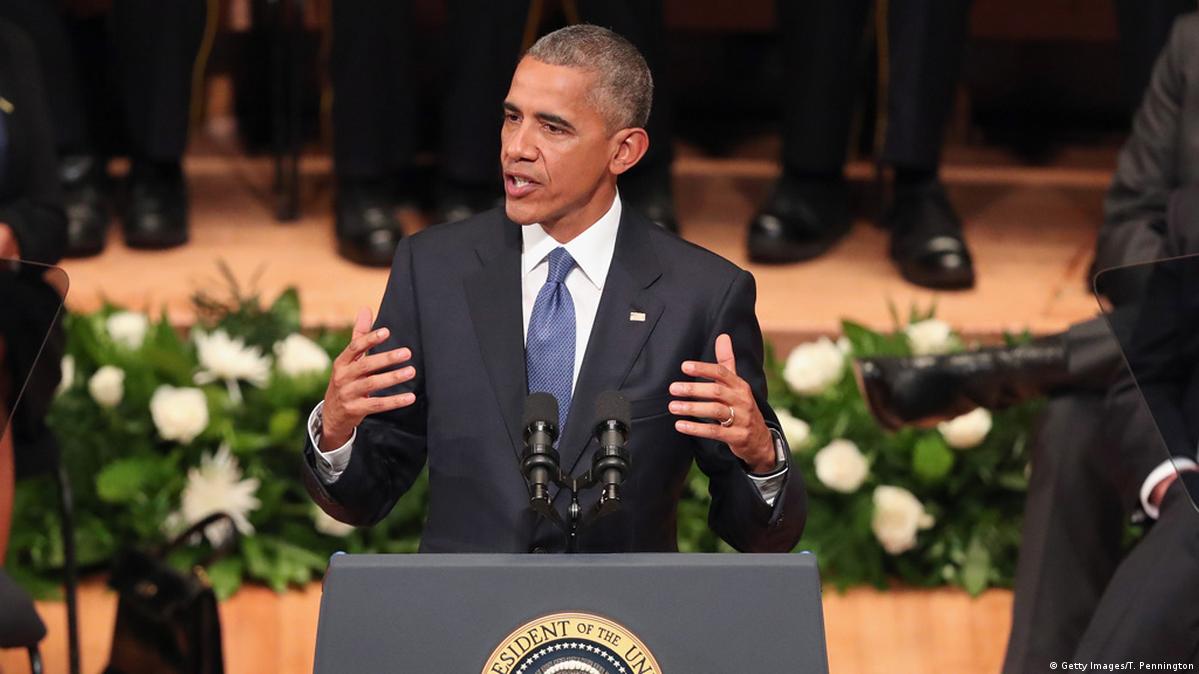 Obama in Dallas calls for unity – DW – 07/12/2016