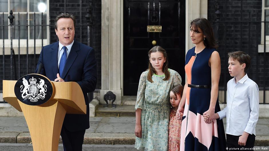 UK PM Cameron formally resigns – DW – 07/13/2016