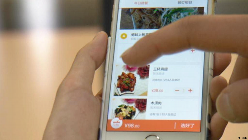 China: App for home-cooked food – DW – 08/01/2016