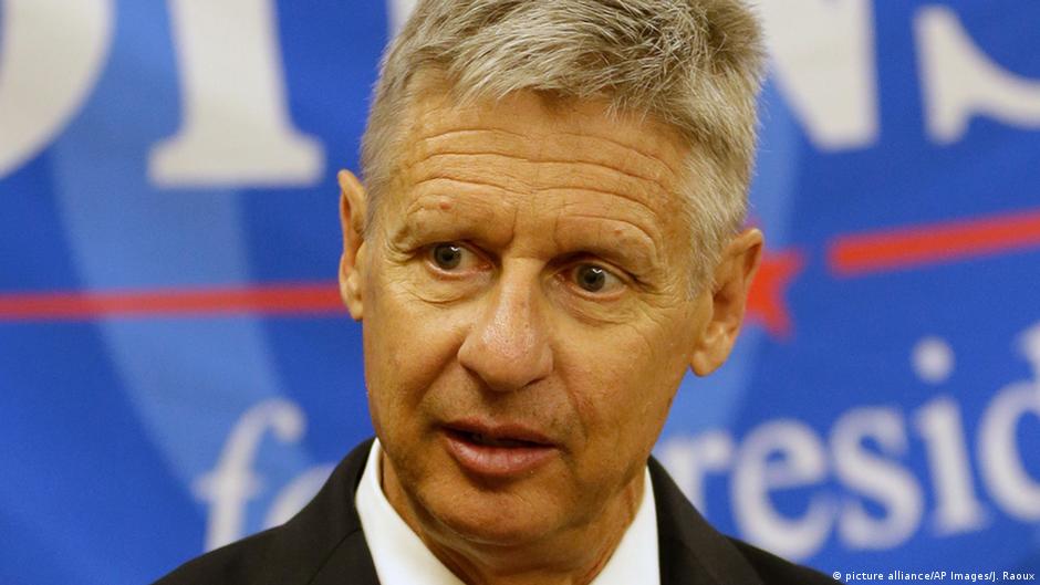 US Libertarian candidate nears 15 percent – DW – 08/04/2016