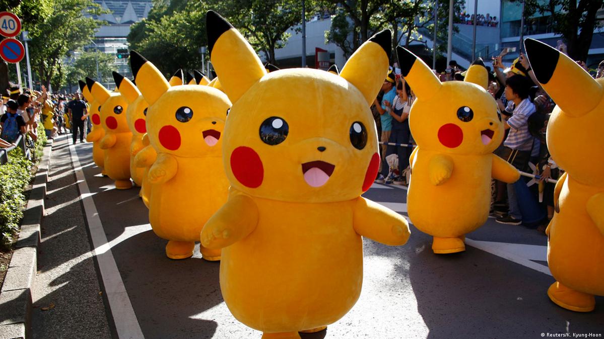 Japan's Pikachu parade draws hundreds of Pokemon fans – DW – 08/07/2016