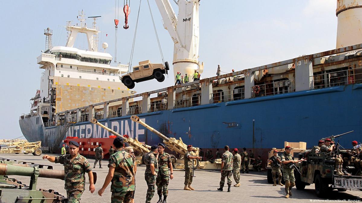 US delivers military shipment to Lebanon