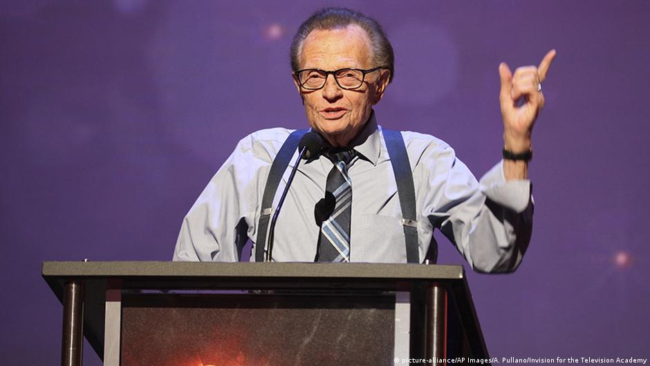Legendary US TV host Larry King dead at 87 – DW – 01/23/2021
