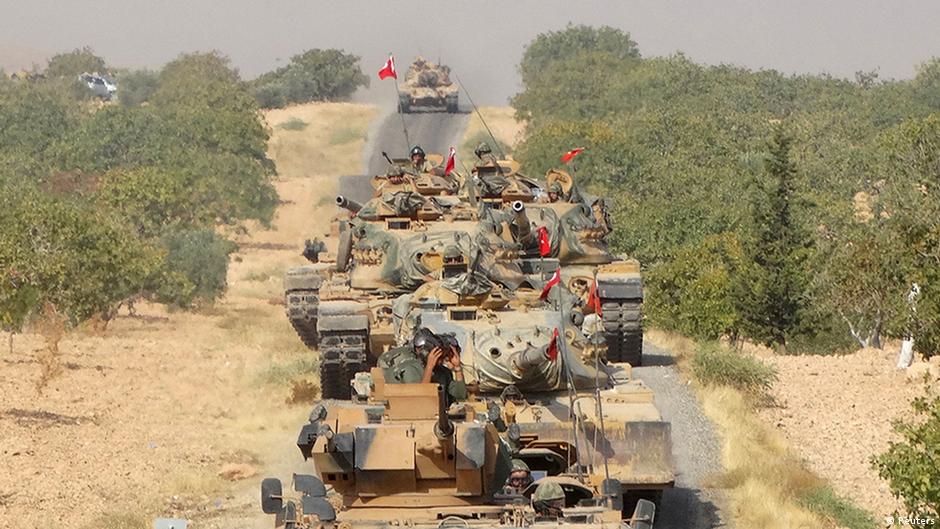 Turkish forces bombard northern Syria – DW – 08/28/2016