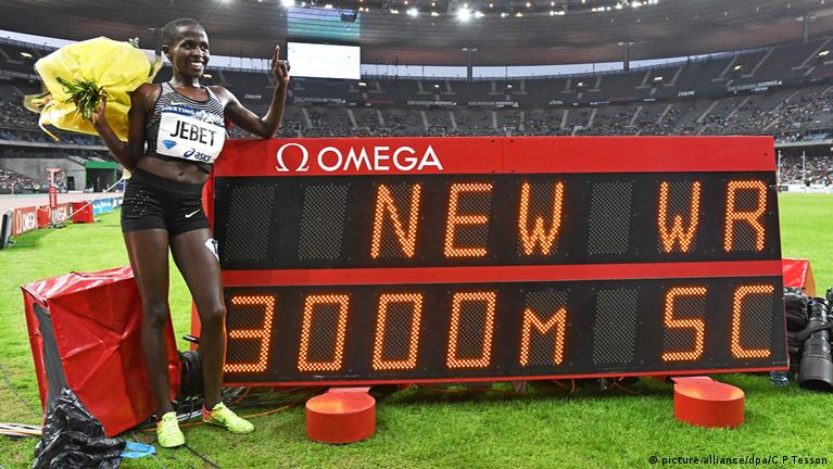 Jebet smashes steeplechase world record – DW – 08/28/2016