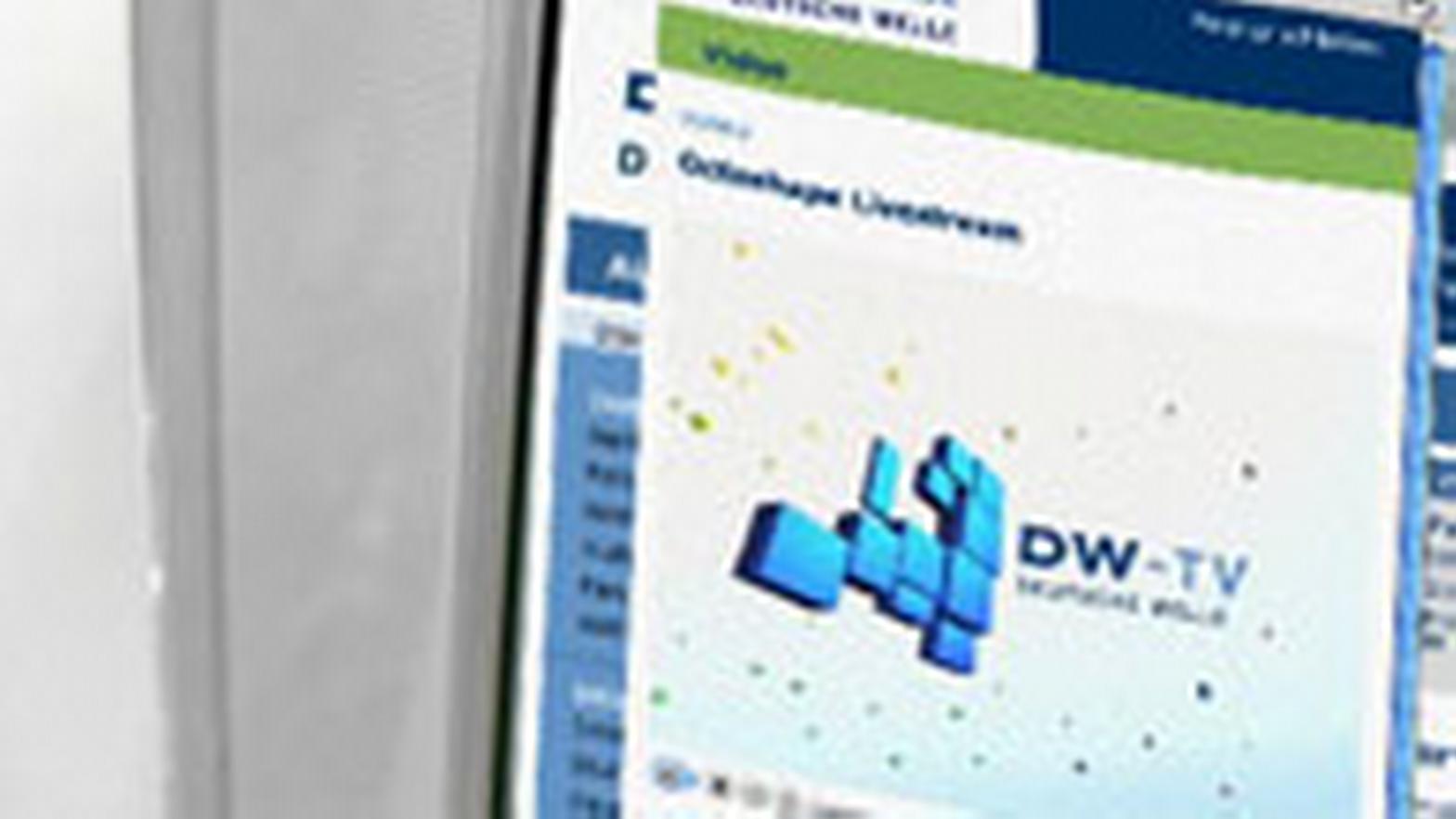 DW-TV Live Stream Utilizes Peer-To-Peer Technology
