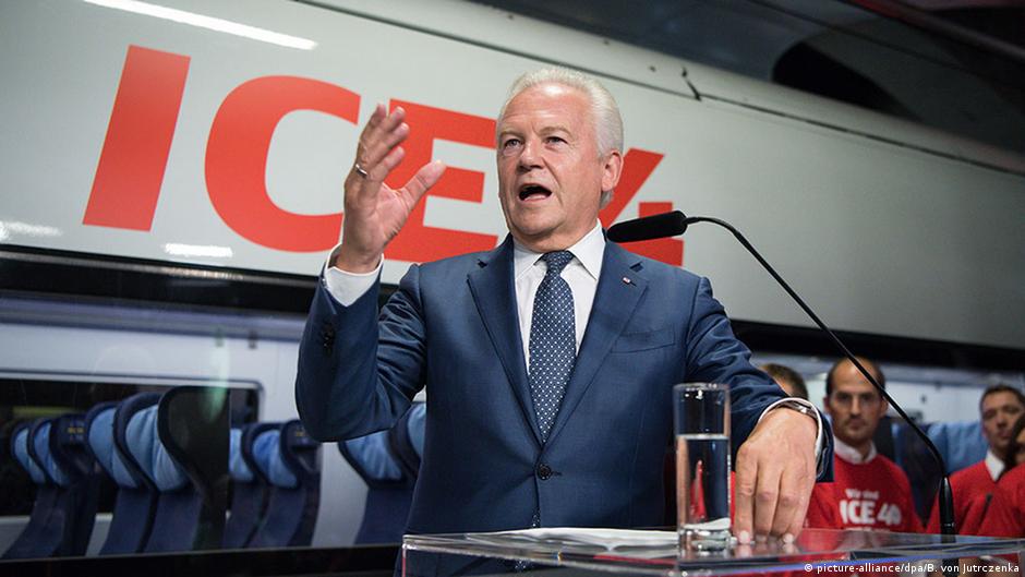 German national railway CEO resigns – DW – 01/30/2017