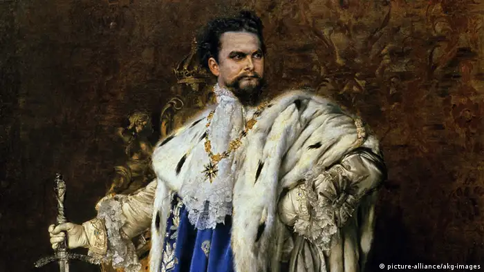 Retrato del Rey Luis II de Baviera