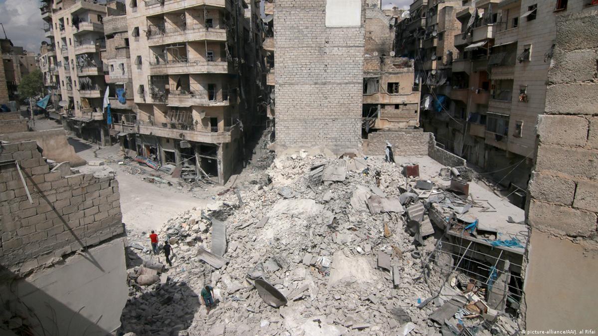 Aleppo bombed by air before ground offensive – DW – 09/23/2016