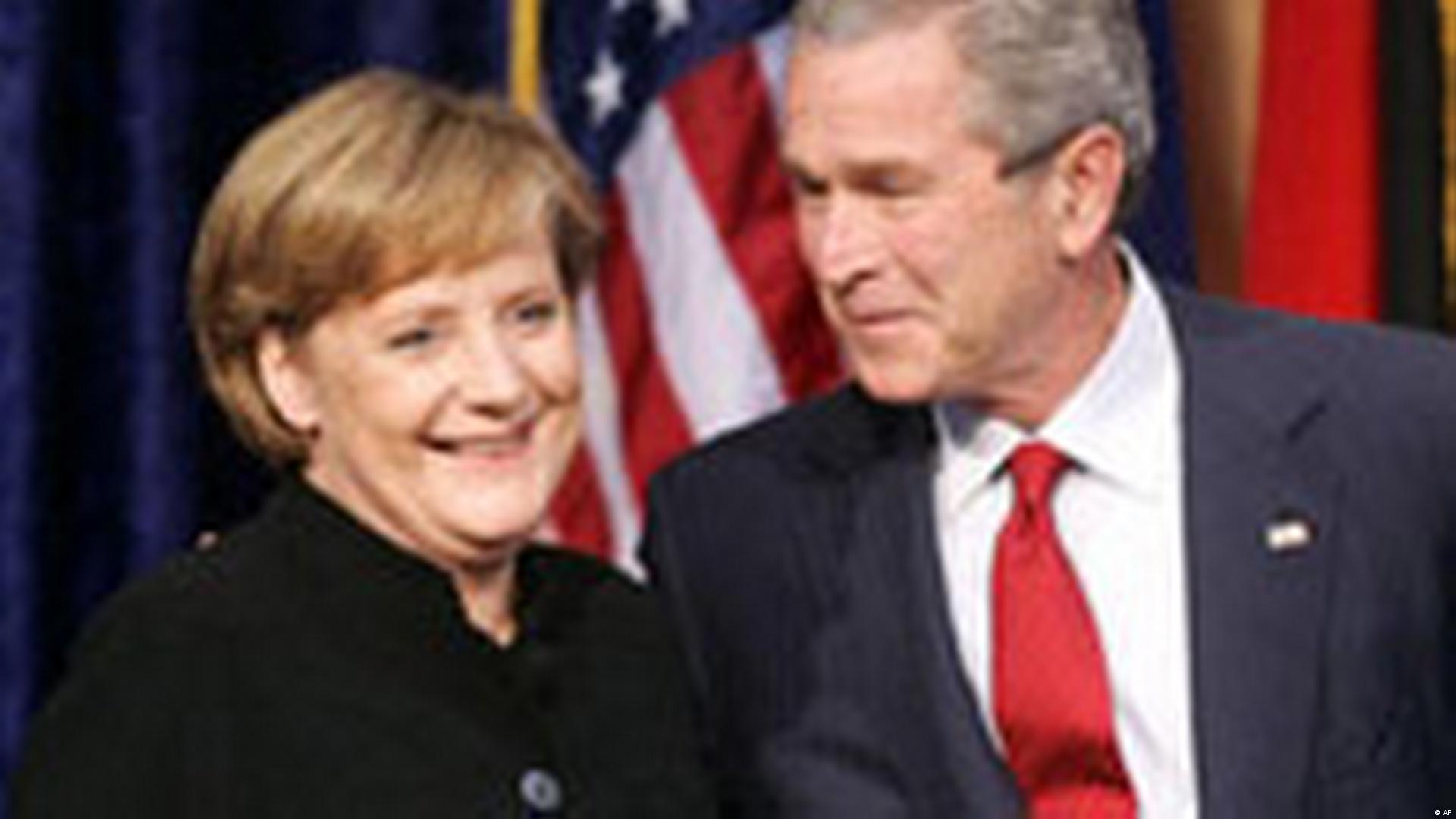 Bush and Merkel Changing Face of US-German Relations