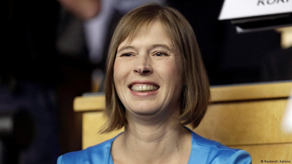Estonia elects first female president