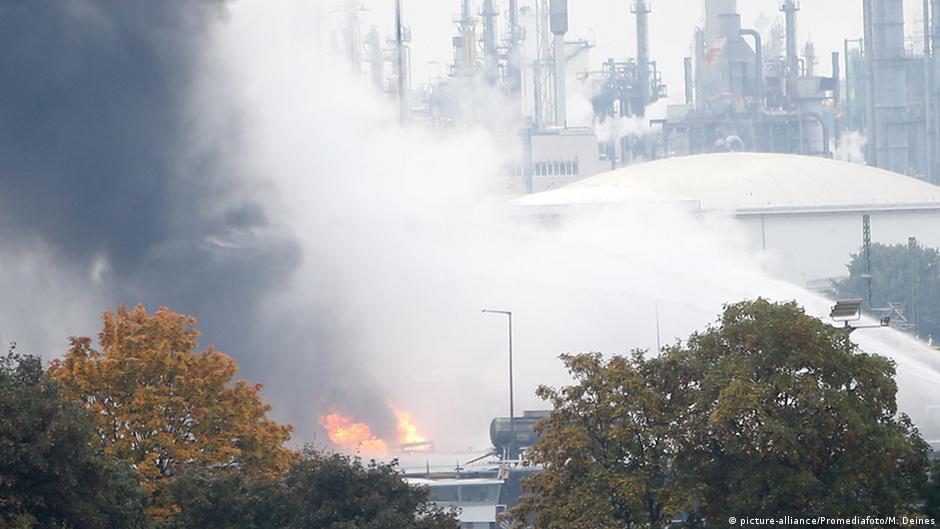 Explosão atinge fábrica da Basf na Alemanha – DW – 17/10/2016