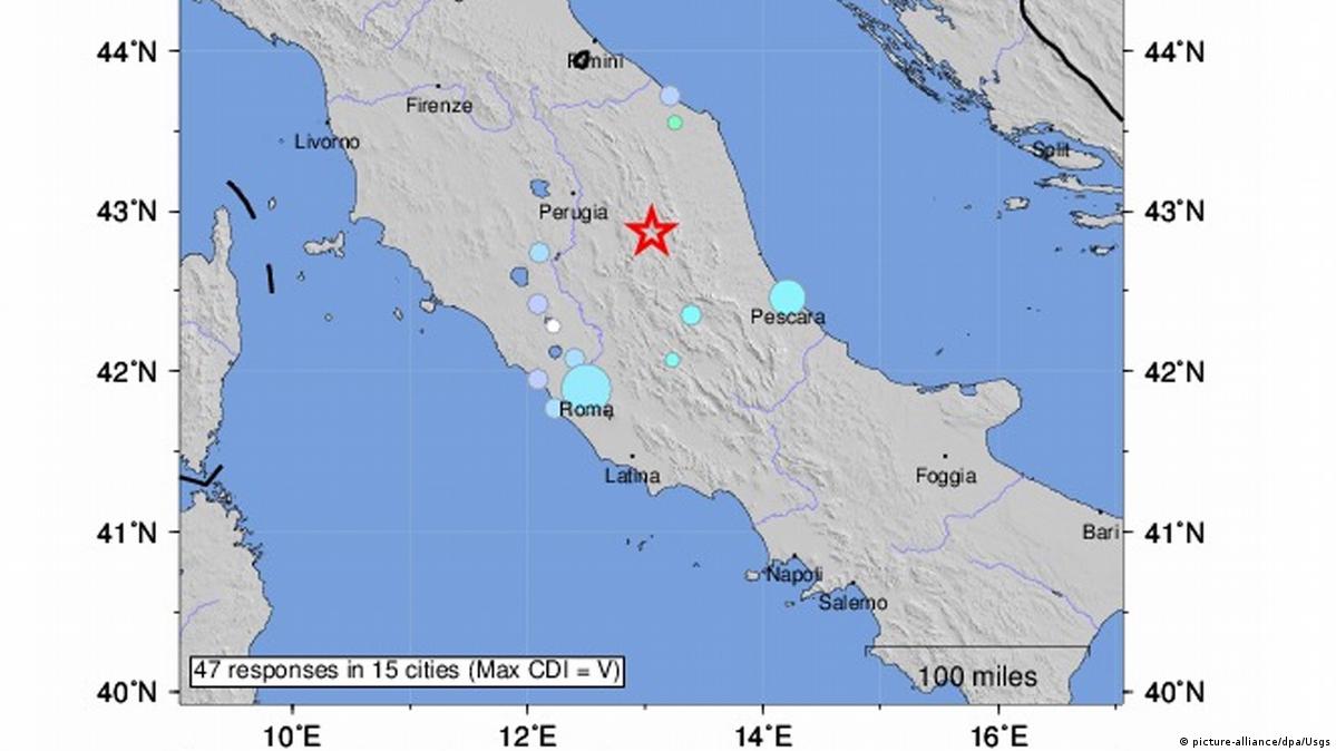 Earthquakes In Rome Rome Shaken As Earthquakes Hit Central Italy