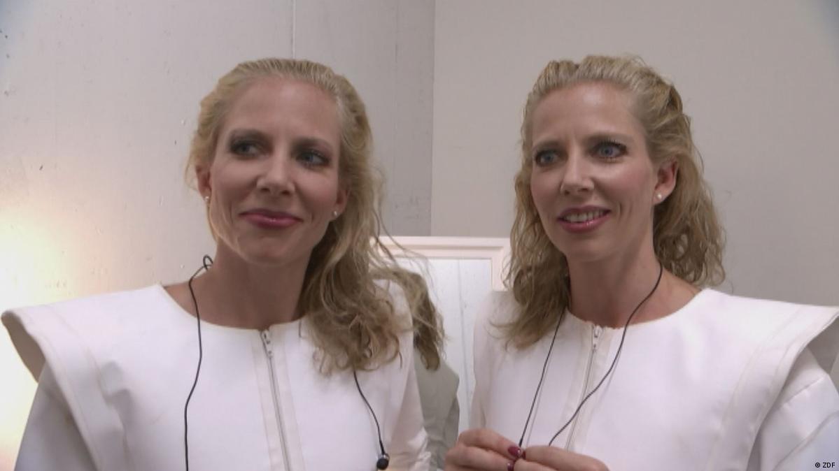Double stunts with the Miller twins