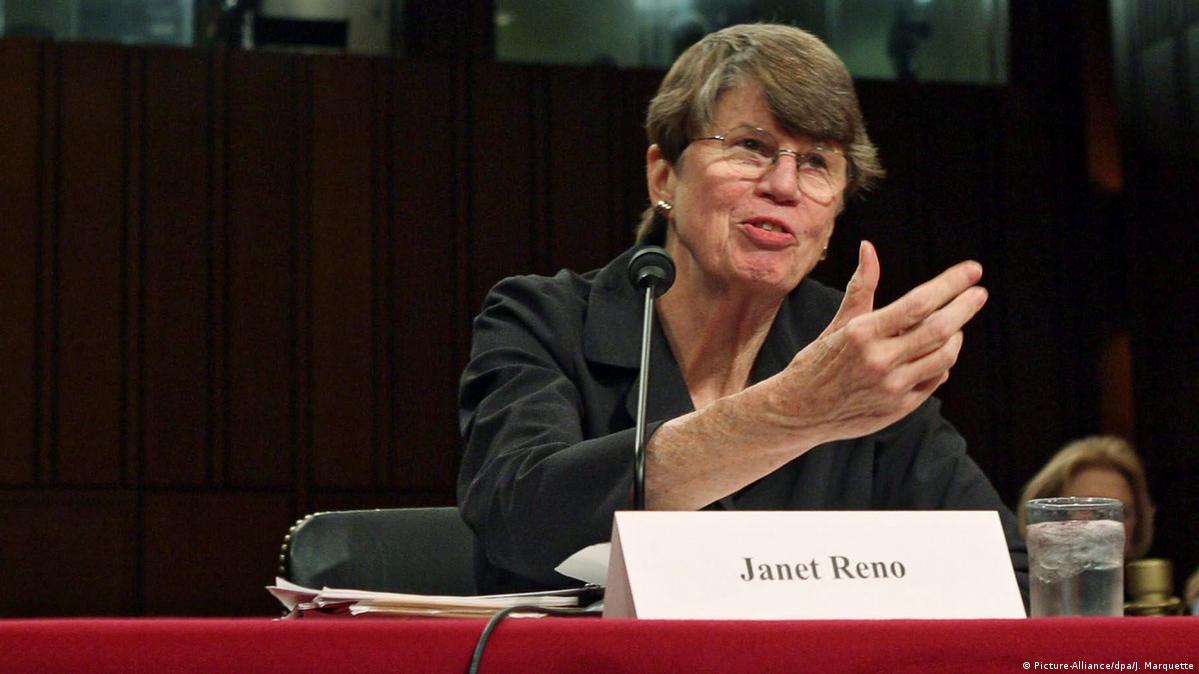 Janet Reno, first female US attorney general, dies – DW – 11/07/2016