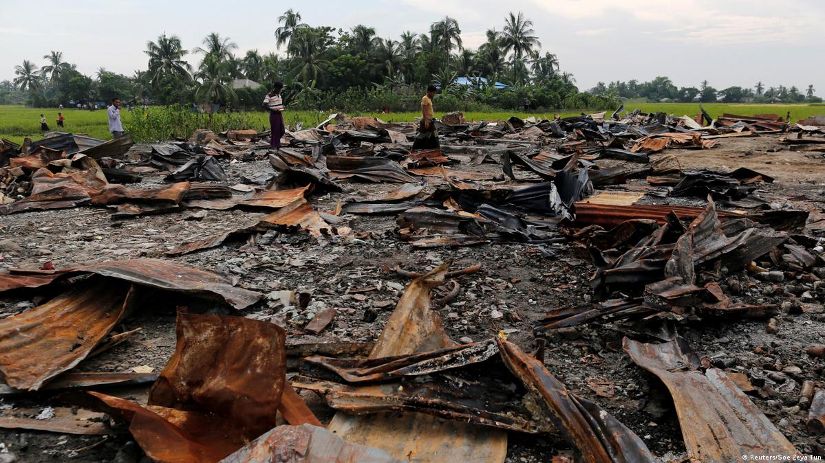 HRW: Rohingya villages razed despite denials