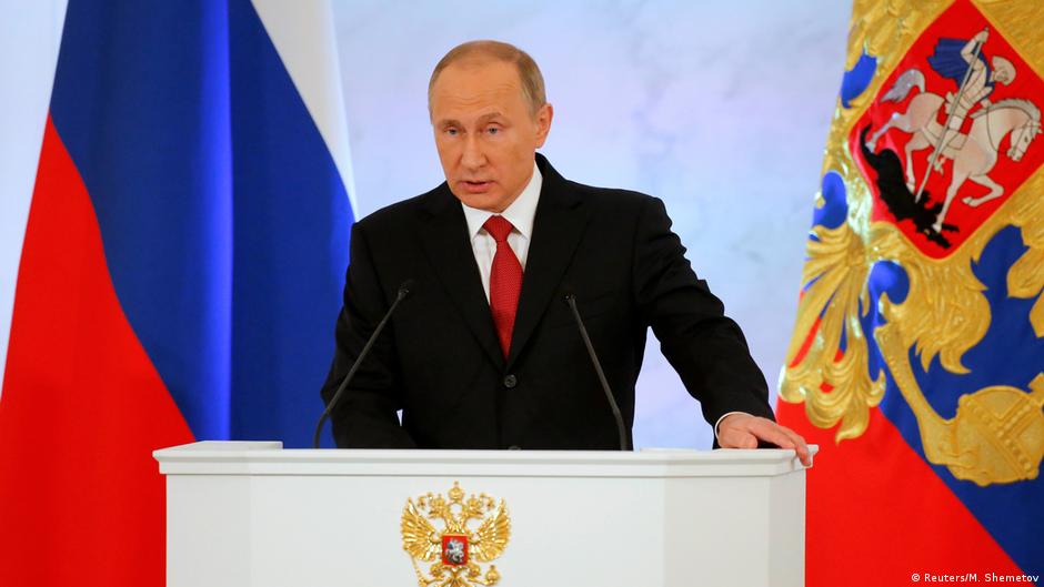 Putin calls for unity with the West