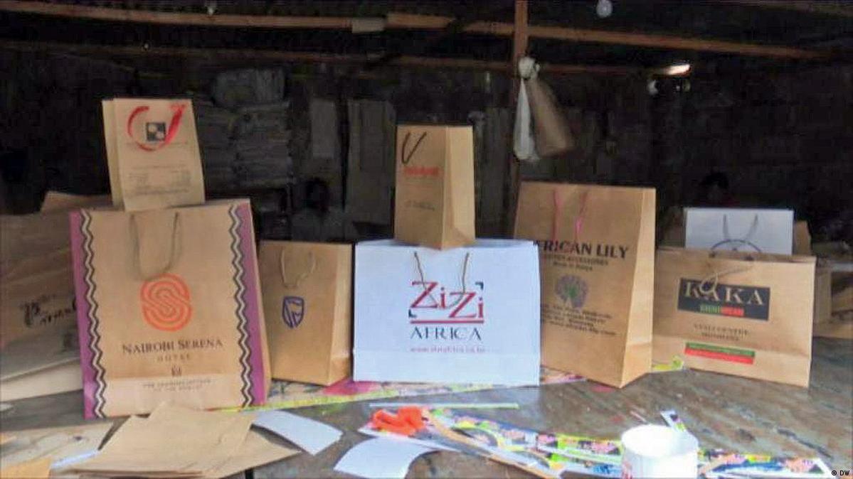 Paper bags tackle plastic mania