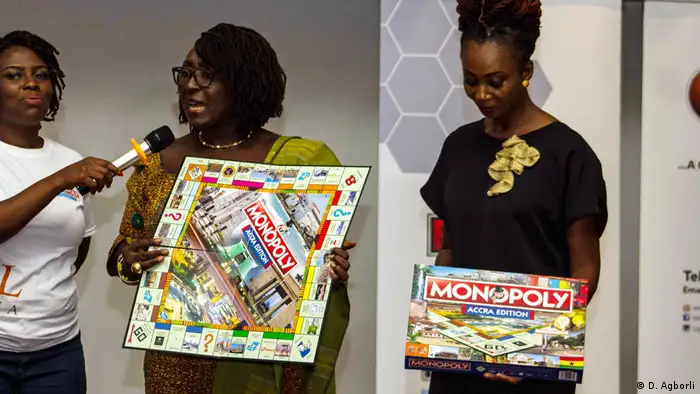 Ghana Präsentation der Monopoly Edition Accra (D. Agborli)