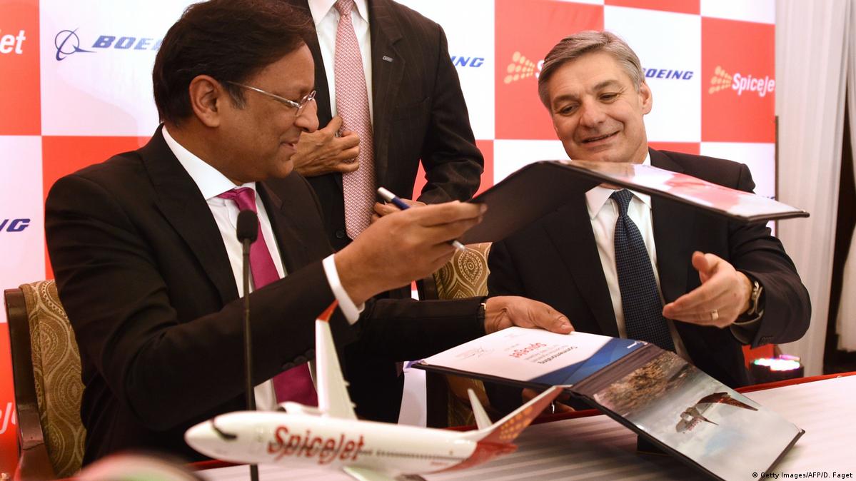 Spicejet in bid deal with Boeing – DW – 01/13/2017