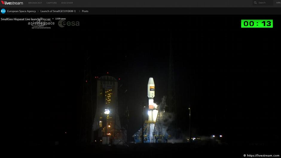 German-built satellite reaches orbit – DW – 01/28/2017