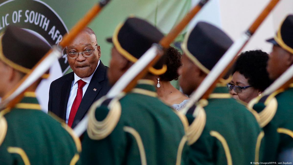 Zuma back in parliament a week after chaotic address – DW – 02/16/2017