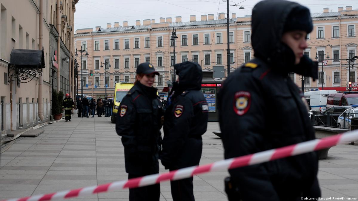 Russian police arrest accomplices in St Petersburg attack