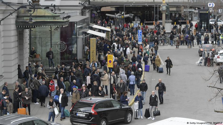 A sad weekend in Stockholm – DW – 04/08/2017