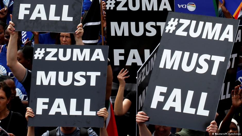 Anti-Zuma protests on S. Africa Freedom Day – DW – 04/26/2017
