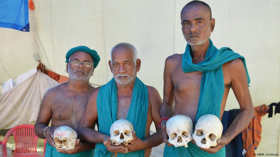 Bizarre protests in India